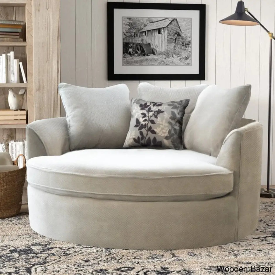 Barrel Chairs Wooden Bazar